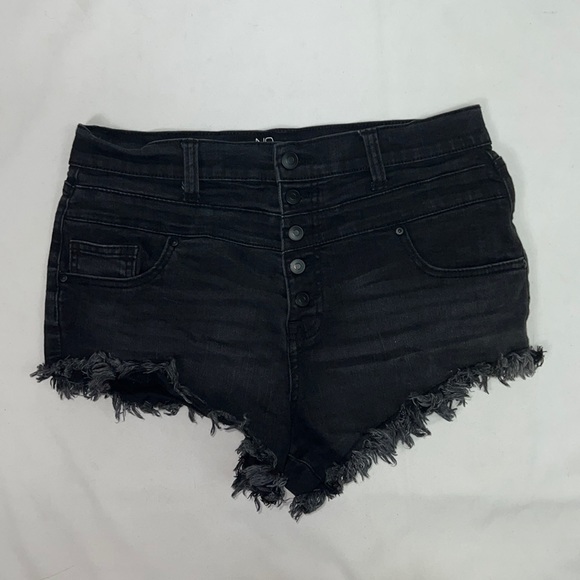 no bounderies | Shorts | 297 No Boundaries Black High Rise Jean Shorts ...